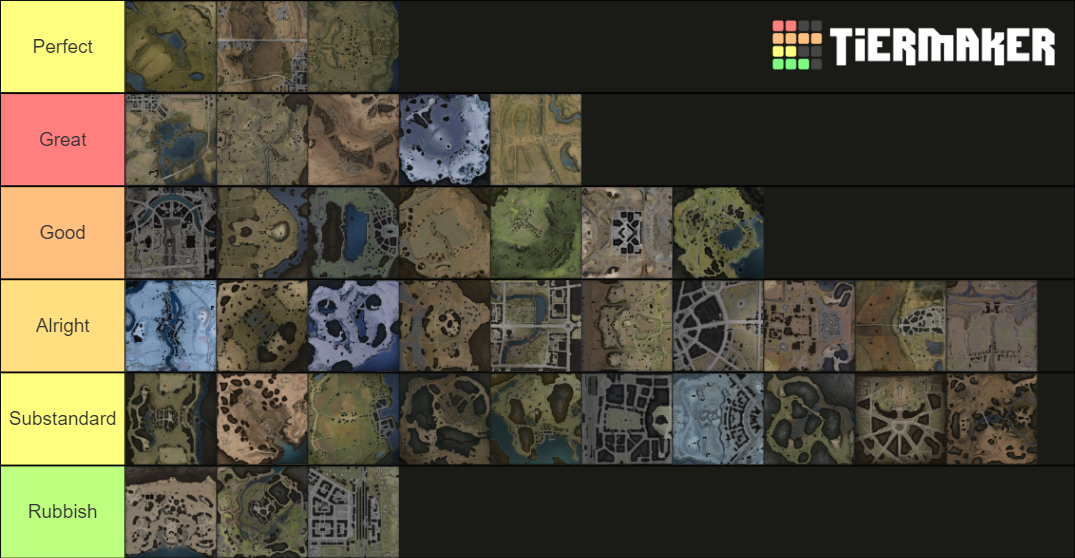 World of Tanks Maps 1.12.1 Tier List (Community Rankings) - TierMaker