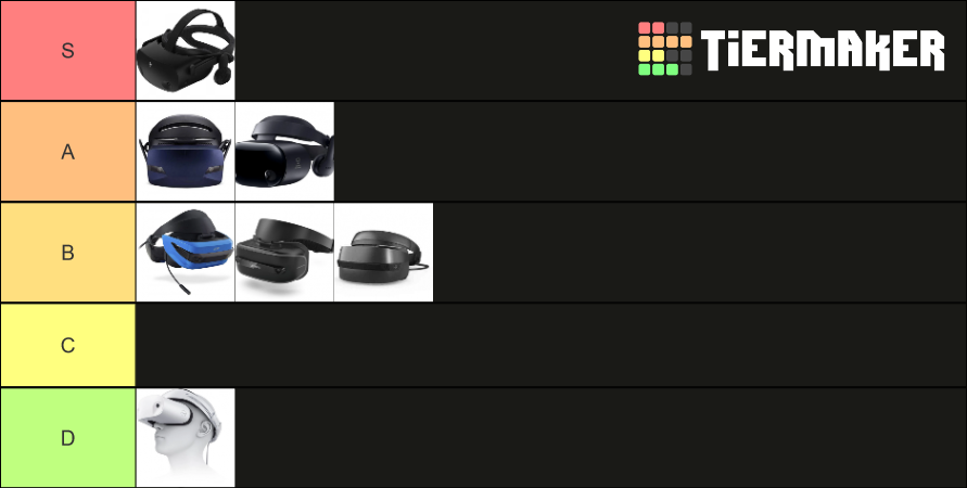 Windows mixed reality VR headsets Tier List (Community Rankings ...