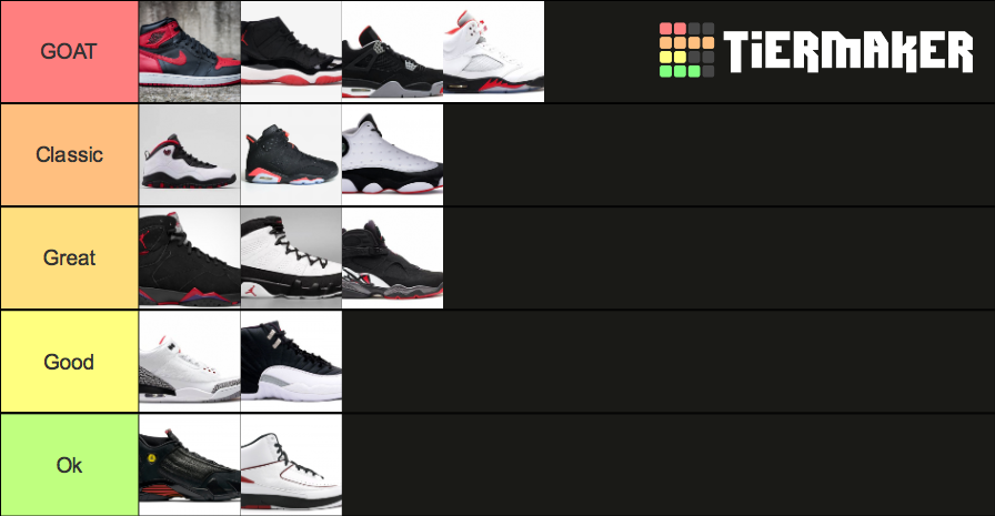 Air Jordan Retros Tier List (Community Rankings) - TierMaker