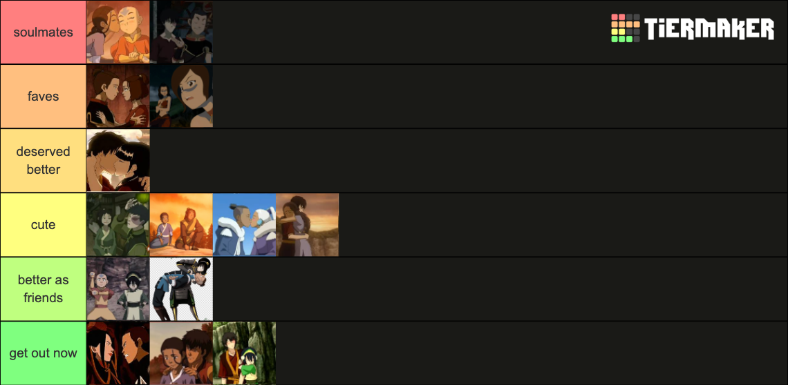 avatar the last airbender ships Tier List (Community Rankings) - TierMaker