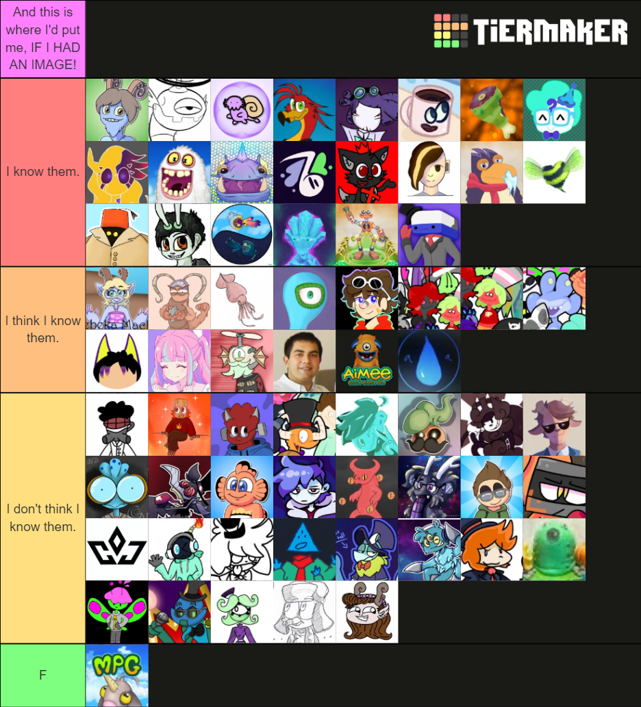 MSM Community (Updated) Tier List (Community Rankings) - TierMaker