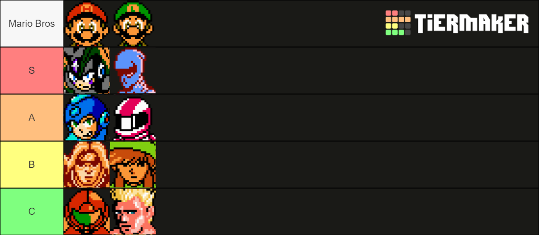 Super Mario Bros. Crossover - Character Tier List (Community Rankings ...