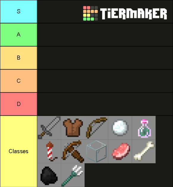 Minecraft Items Tier List (Community Rankings) - TierMaker