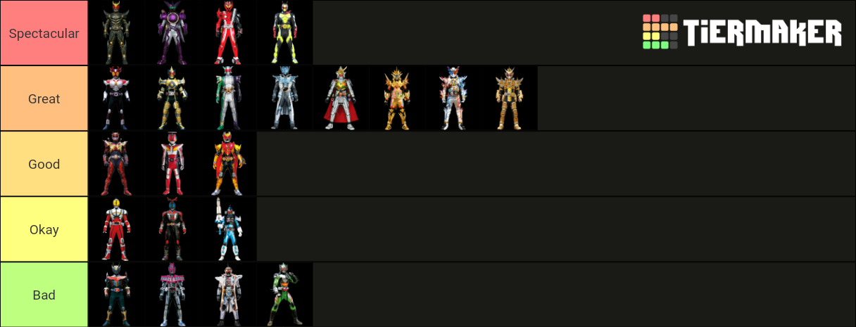 A for Every Main Rider Final Forms Tier List (Community Rankings ...
