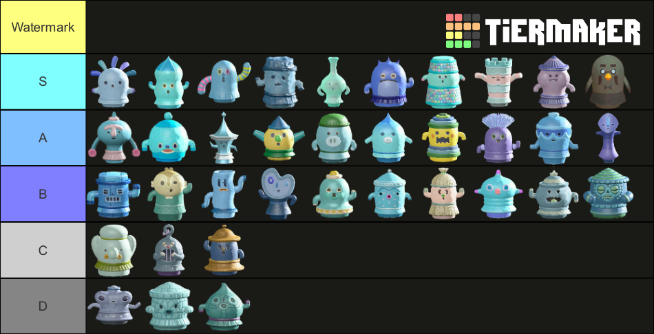 ACNH Gyroids Tier List (Community Rankings) - TierMaker