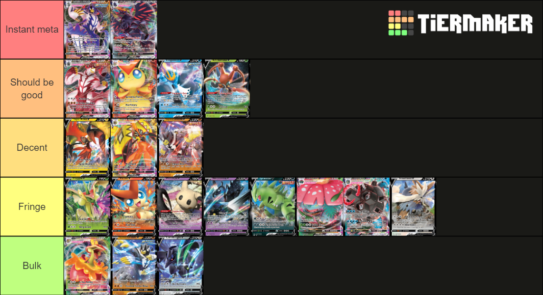 V and VMAX battle styles Tier List (Community Rankings) - TierMaker