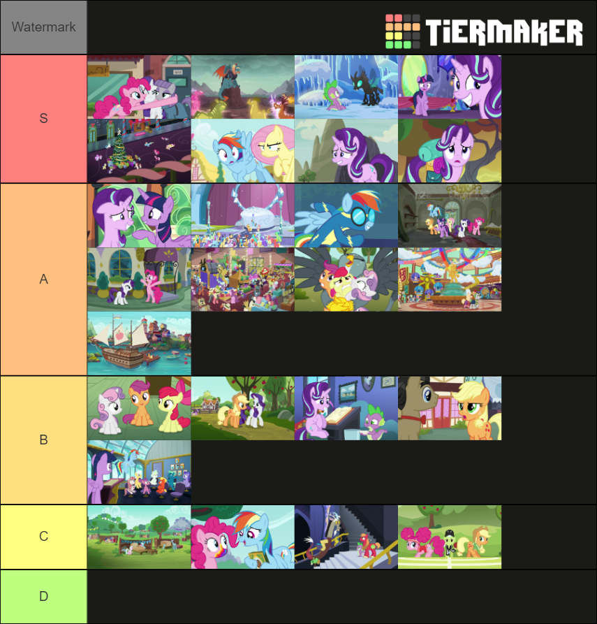 My Little Pony Season 6 Episode Tier List (Community Rankings) - TierMaker
