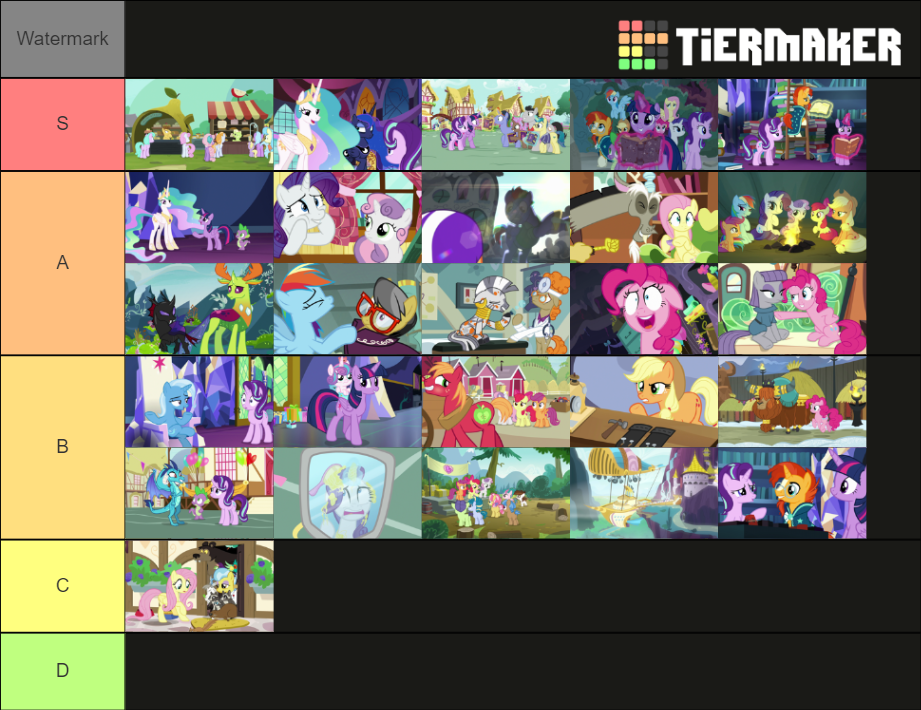 My Little Pony Season 7 Episode Tier List (Community Rankings) - TierMaker