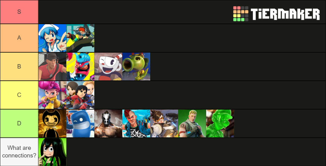 Inklings (Splatoon) Versus and Death Battle Matchups Tier List ...