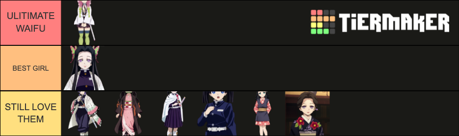 Demon Slayer Waifu List Tier List (Community Rankings) - TierMaker