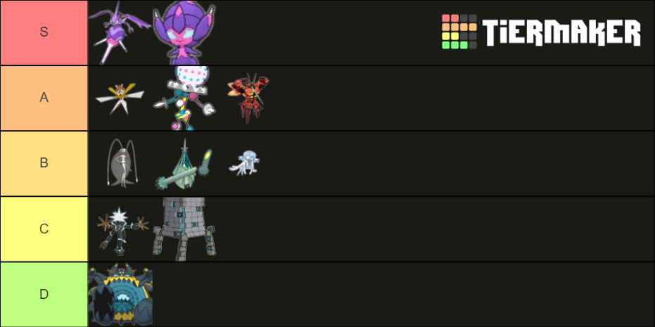 Ultra Beast Tier List (Community Rankings) - TierMaker