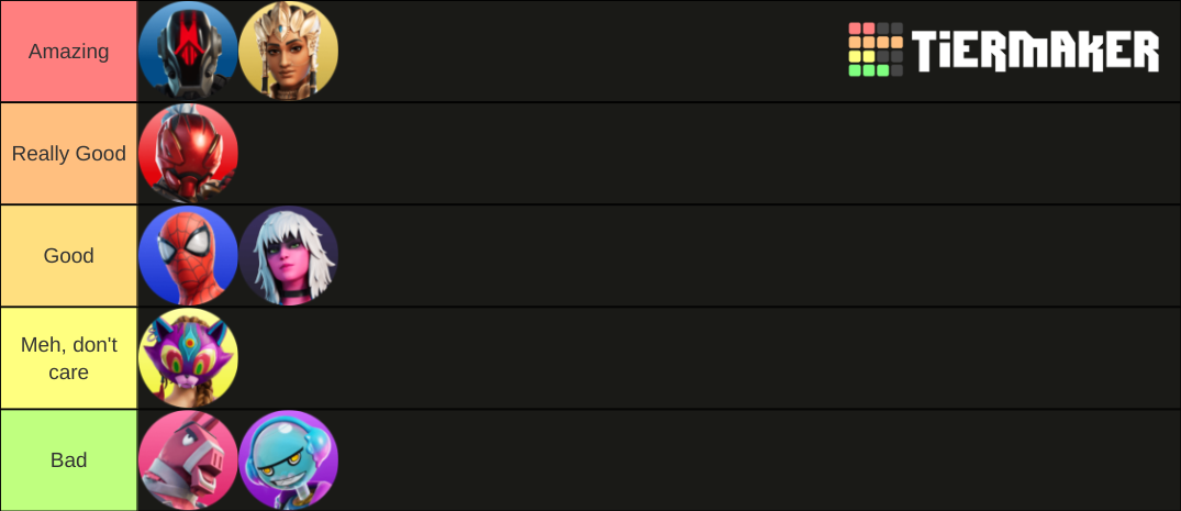 Rank every C3S1 Battle Pass skin Tier List (Community Rankings) - TierMaker