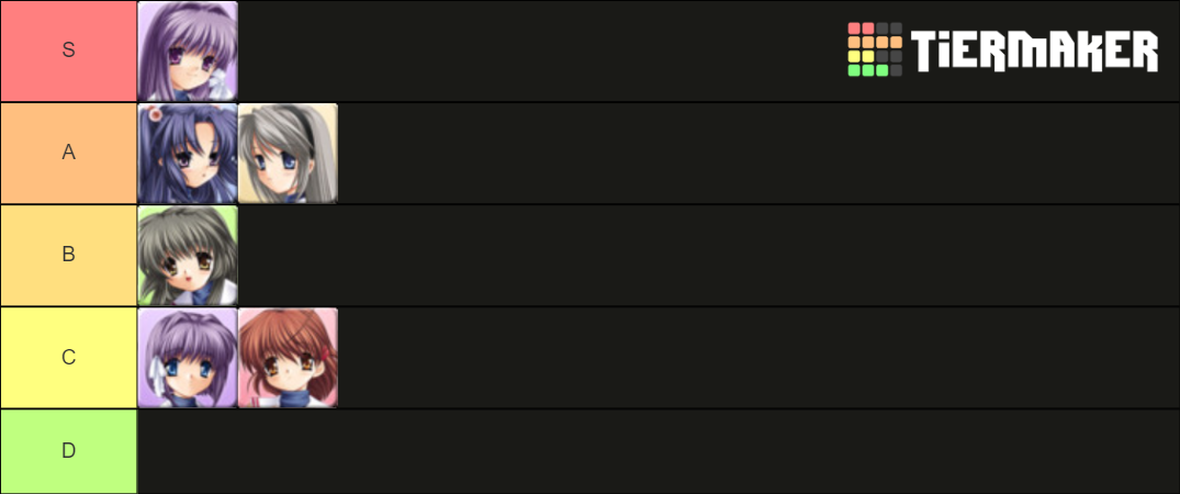 Clannad Routes Tier List (Community Rankings) - TierMaker