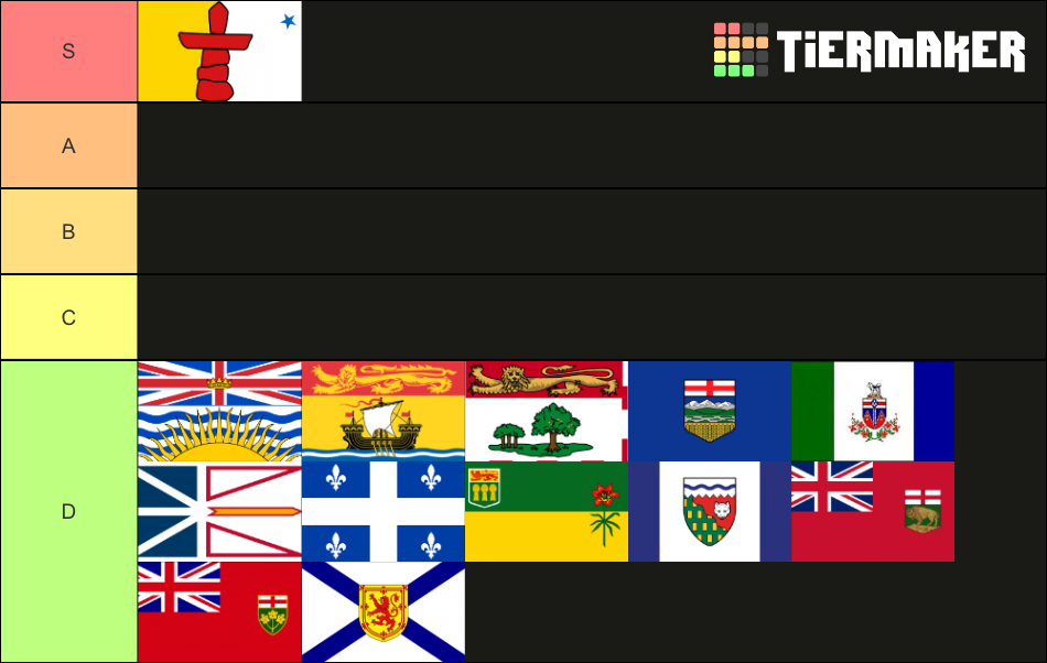 Canadian Provinces and Territories Tier List (Community Rankings ...