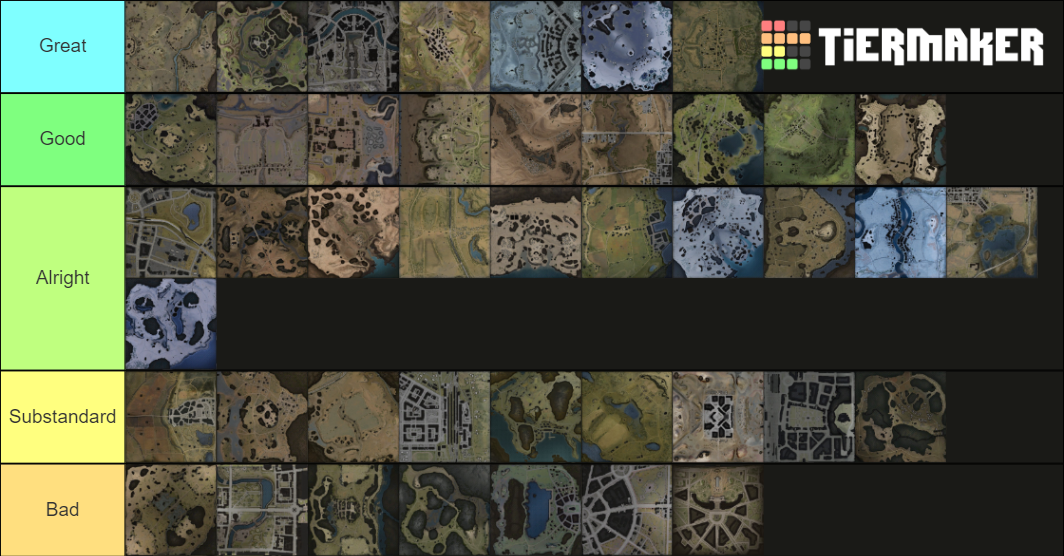 World of Tanks Maps 1.12.1 Tier List (Community Rankings) - TierMaker