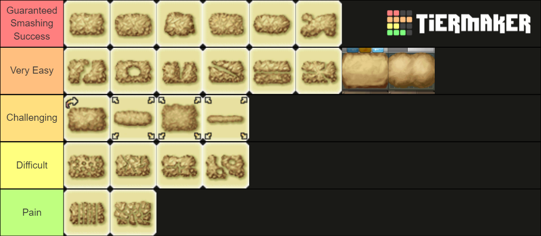 fossil fighters rock shape Tier List (Community Rankings) - TierMaker