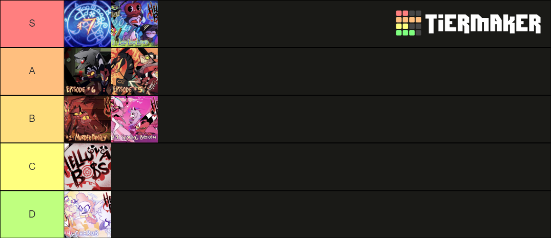Helluva Boss Episodes Tier List Community Rankings Tiermaker