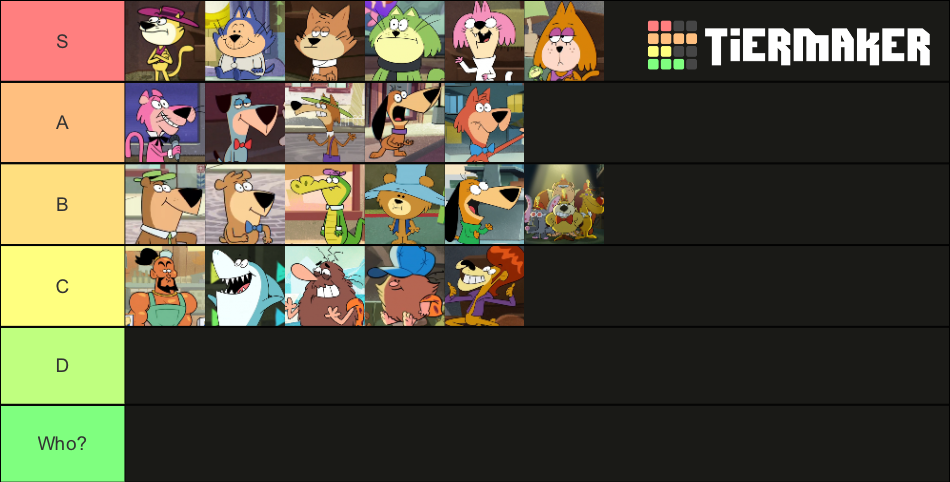 Jellystone! Characters Tier List (Community Rankings) - TierMaker
