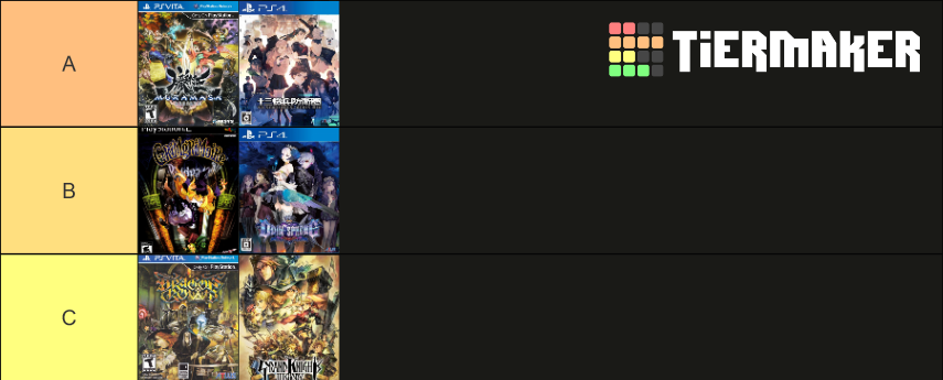 Vanillaware Games Tier List (Community Rankings) - TierMaker