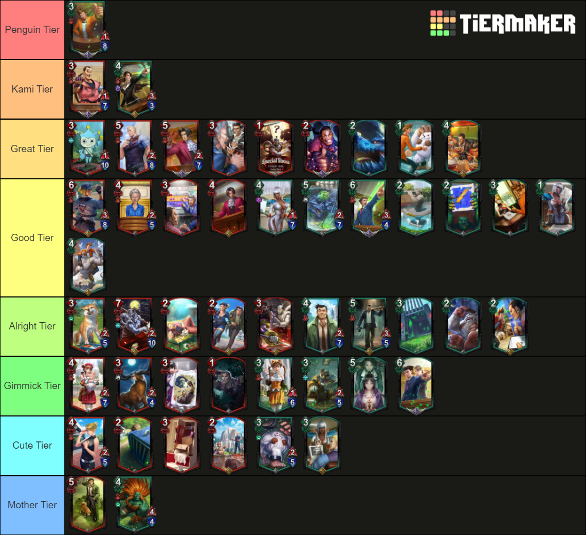 TEPPEN AVP CARDS Tier List (Community Rankings) - TierMaker