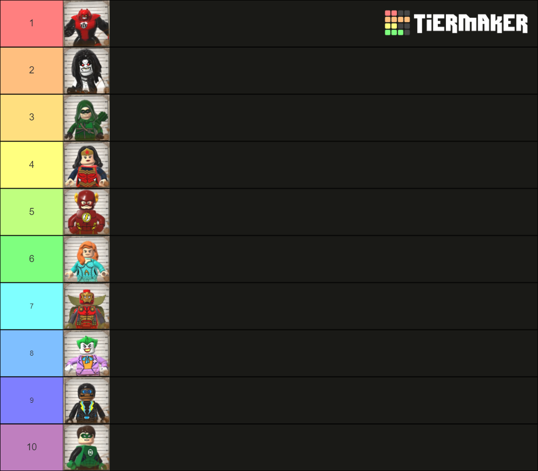 Lego dc villains characters Tier List (Community Rankings) - TierMaker