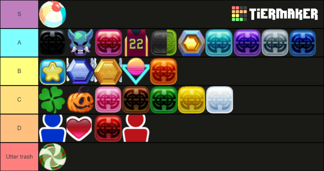 Brawlhalla Color Schemes Tier List (Community Rankings) - TierMaker