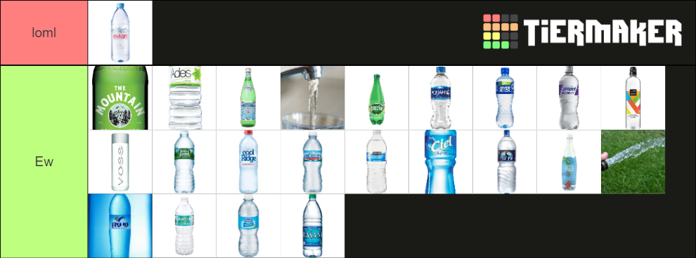 Water Bottle Brands Tier List (Community Rankings) - TierMaker