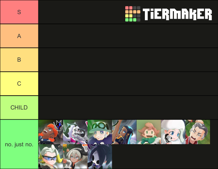 pokemon swsh gym leaders Tier List (Community Rankings) - TierMaker