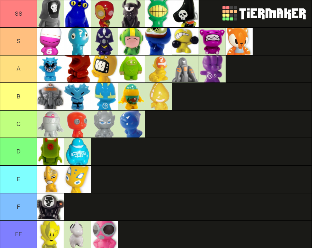 GOGO's Crazy Bones (SERIES 1, 2007) Tier List (Community Rankings ...