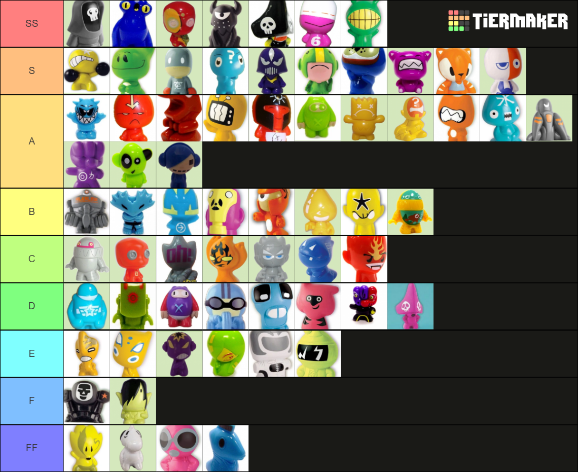 GOGO's Crazy Bones (SERIES 1, 2007) Tier List (Community Rankings ...