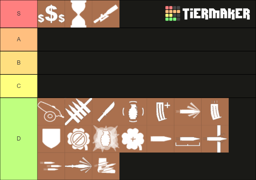Final Stand 2 [Mods only] Tier List (Community Rankings) - TierMaker