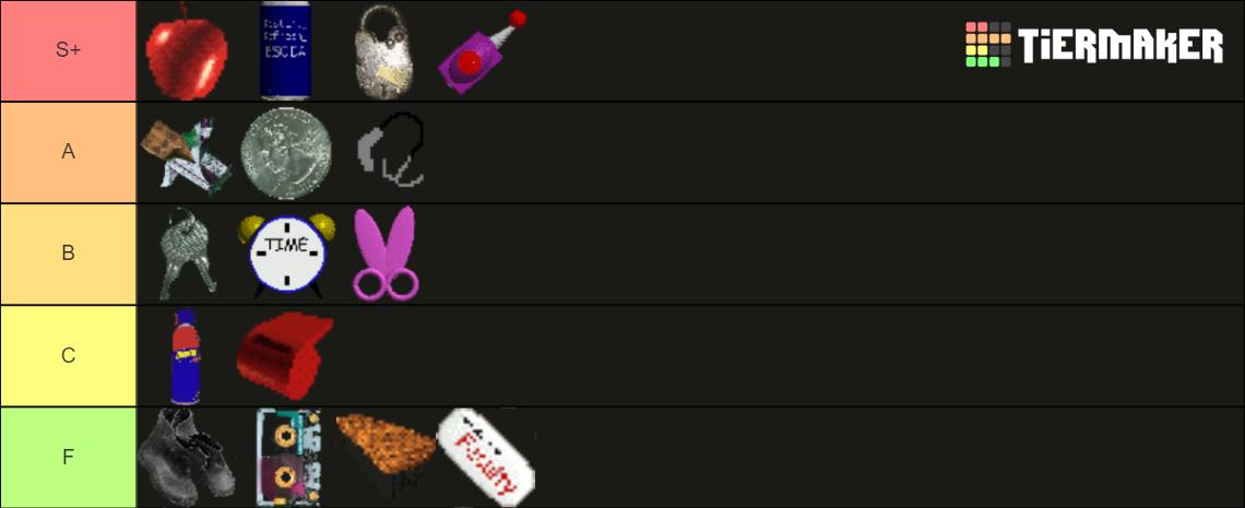 Baldi Items Tier List (Community Rankings) - TierMaker