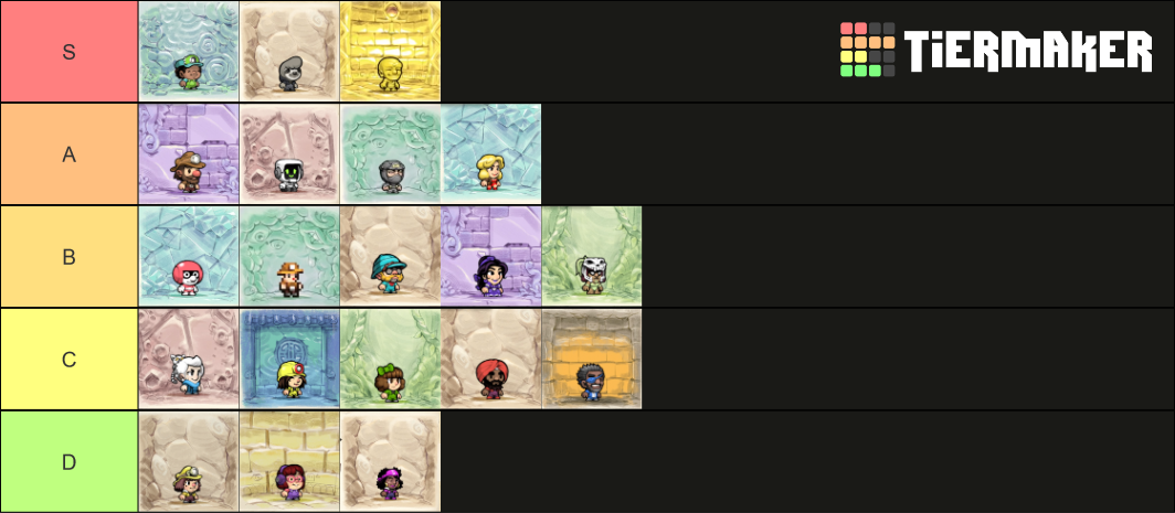 Spelunky 2 Characters Tier List (Community Rankings) - TierMaker