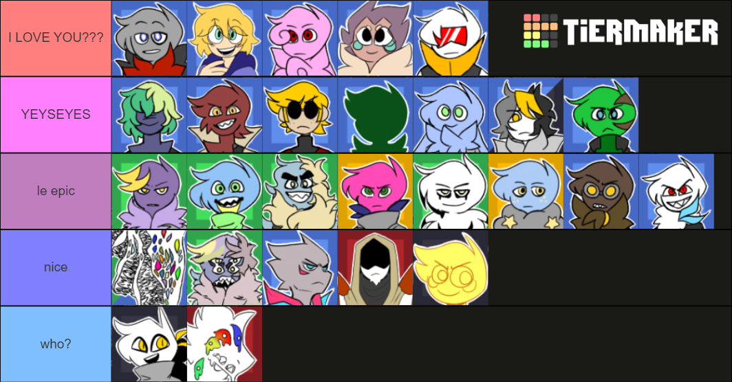 Respawn Webcomic Characters Tier List (Community Rankings) - TierMaker
