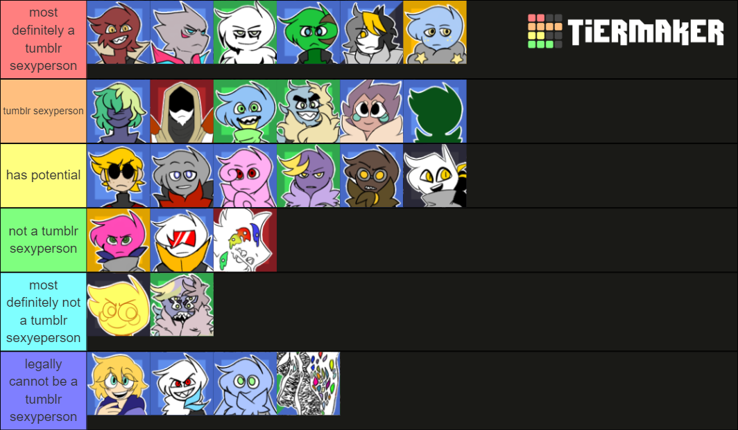 Respawn Webcomic Characters Tier List (Community Rankings) - TierMaker