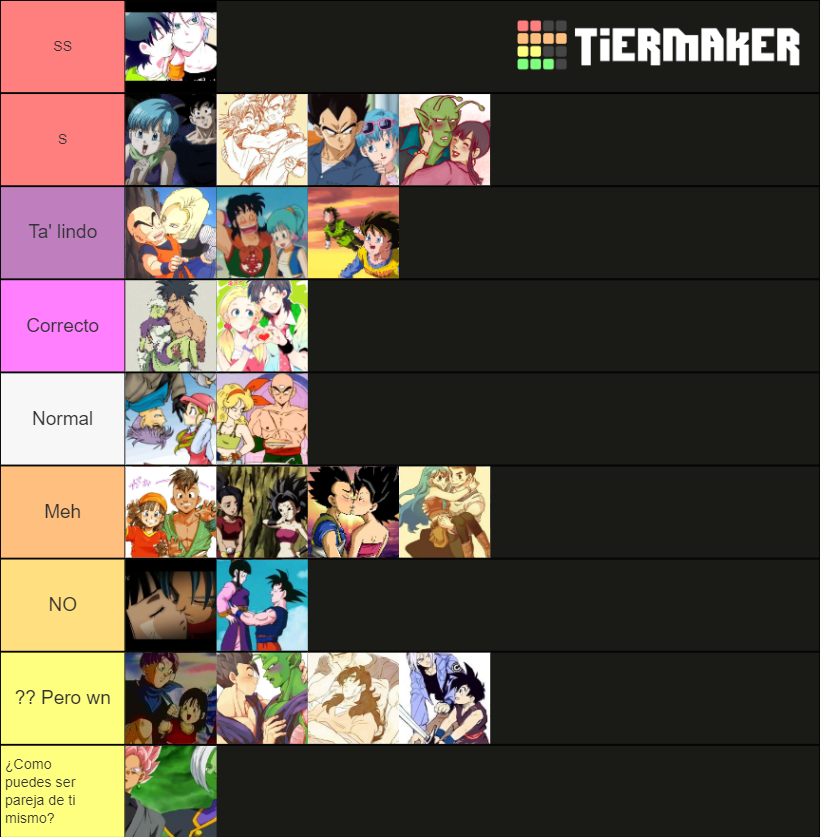 Dragon ball ships Tier List (Community Rankings) - TierMaker