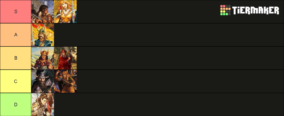 Dragonlance Main Characters Tier List (Community Rankings) - TierMaker