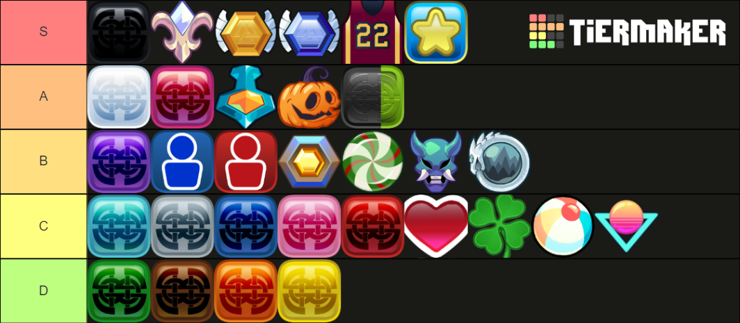 Brawlhalla Colors As Of Season 3 Tier List (Community Rankings) - TierMaker