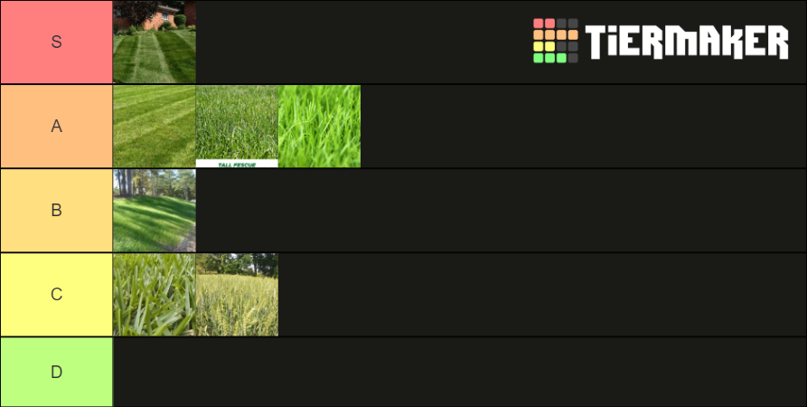 Grass Tier List (Community Rankings) - TierMaker