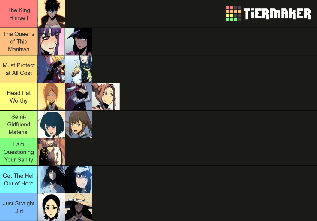 Solo Leveling Waifu Tier List (Community Rankings) - TierMaker