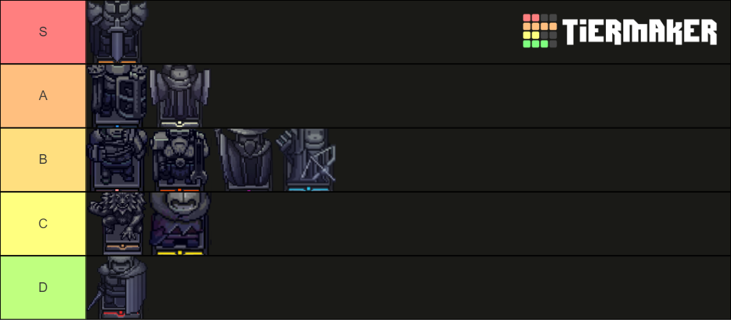 Soul Knight Statue Tier List (Community Rankings) - TierMaker