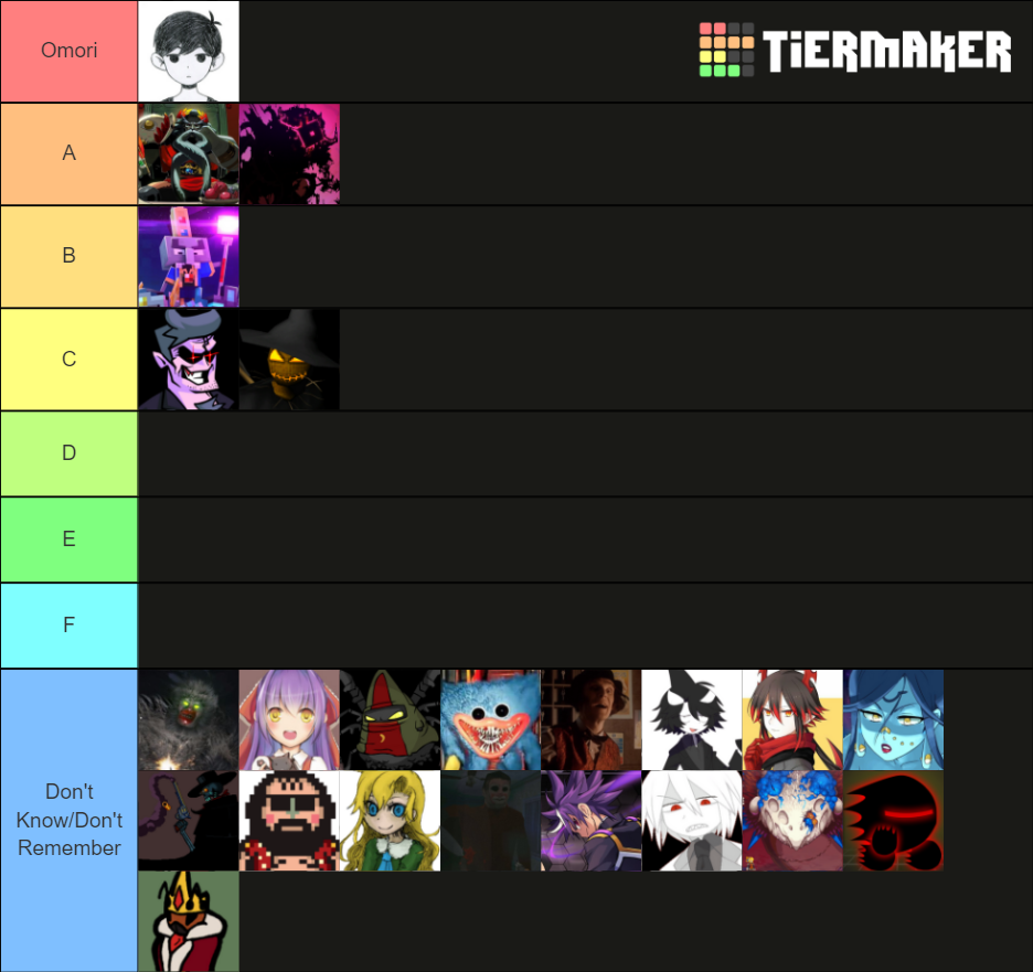 Recent Indie Games Tier Lists - TierMaker