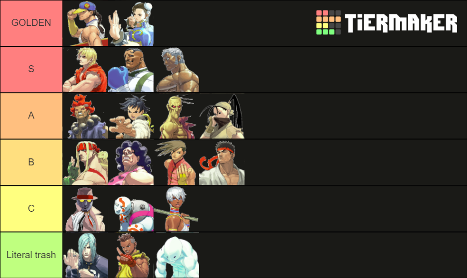 Street Fighter 3: 3rd Strike Tier List (Community Rankings) - TierMaker