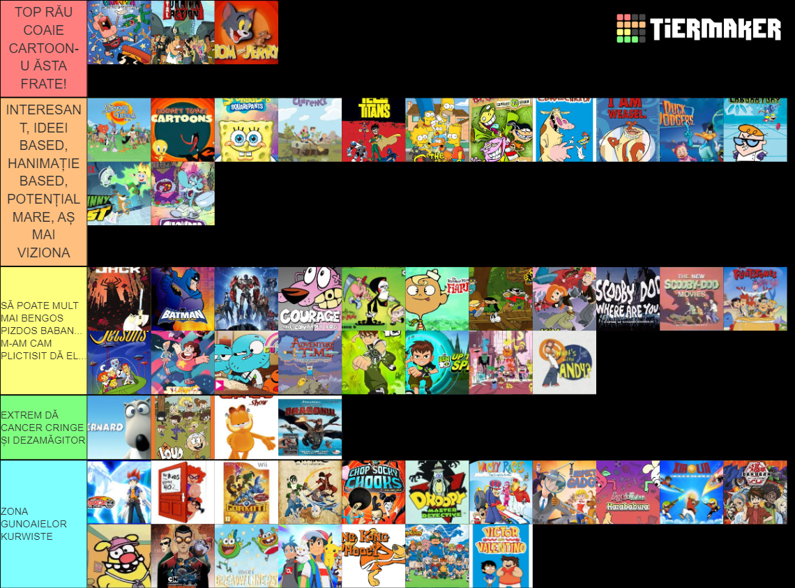DESENE ANIMATE MAIII Tier List (Community Rankings) - TierMaker
