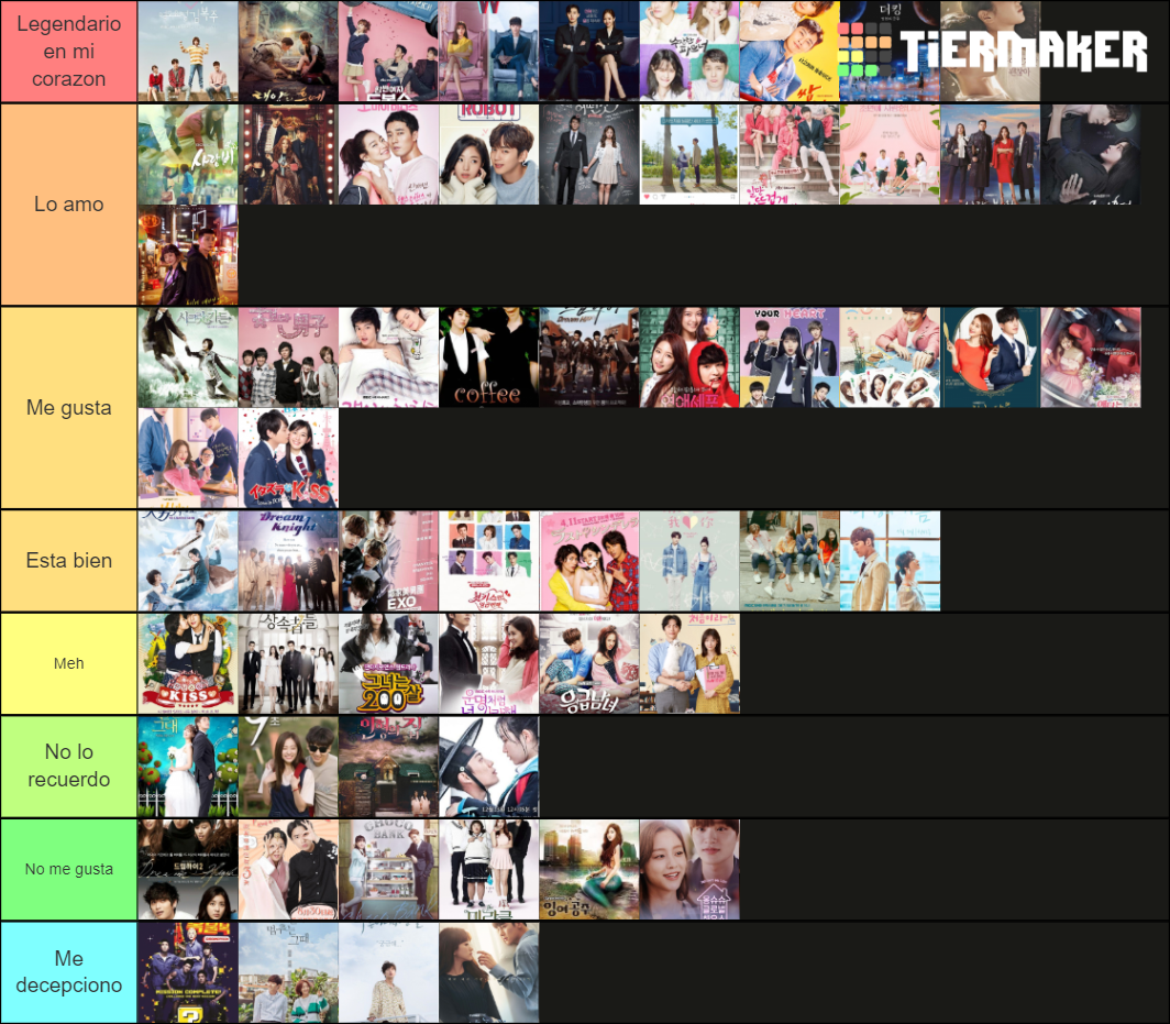 Dramas asiaticos Tier List (Community Rankings) - TierMaker