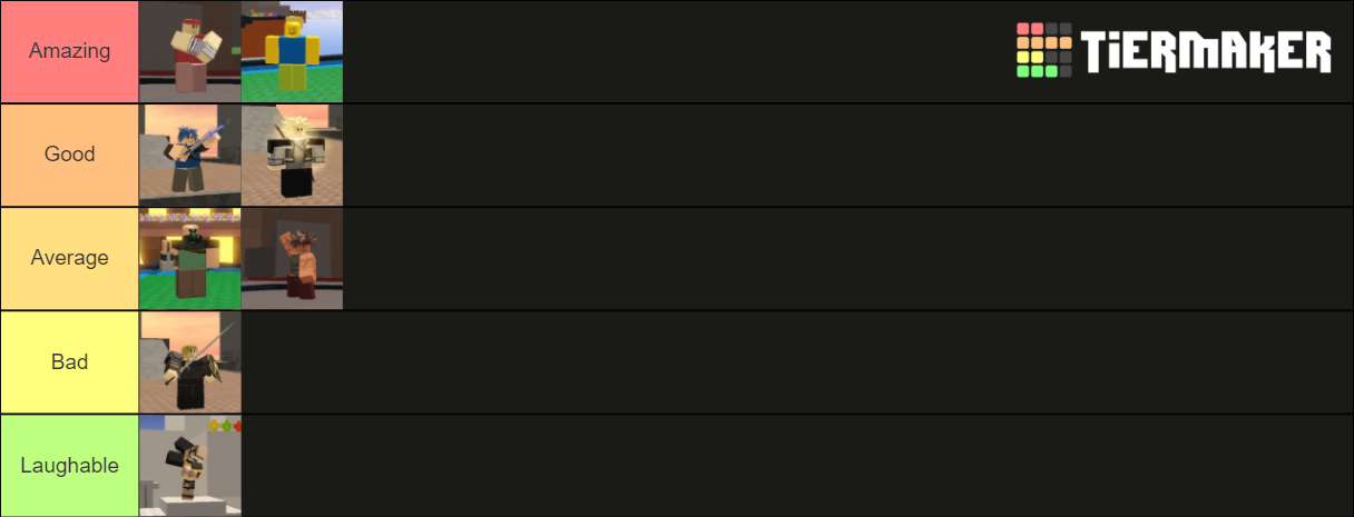 SARB Characters Tier List (Community Rankings) - TierMaker