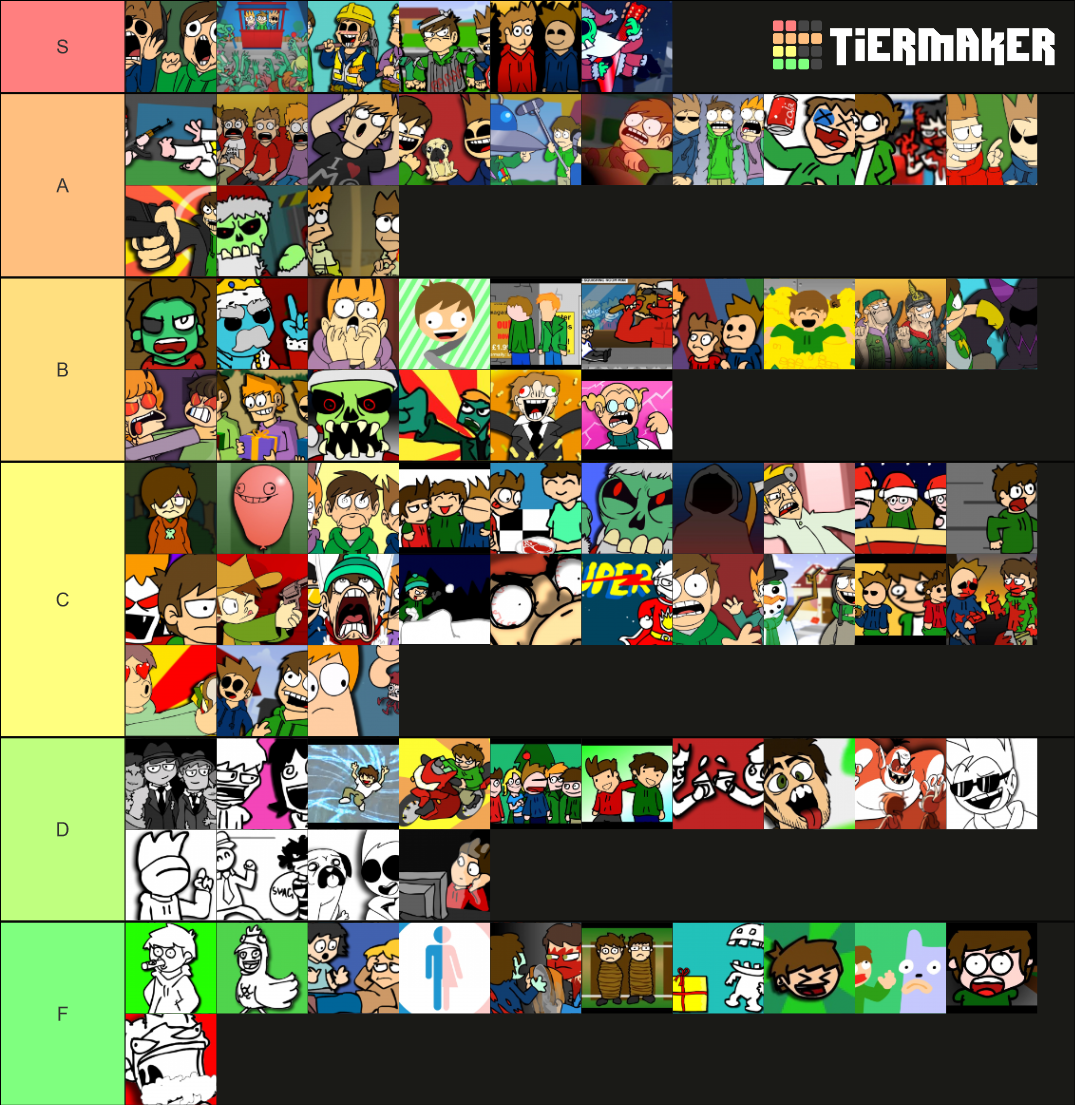 Eddsworld Episodes Tier List (Community Rankings) - TierMaker