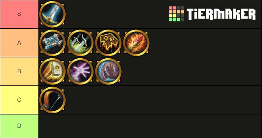 Classic WoW PvE Tier List (Community Rankings) - TierMaker