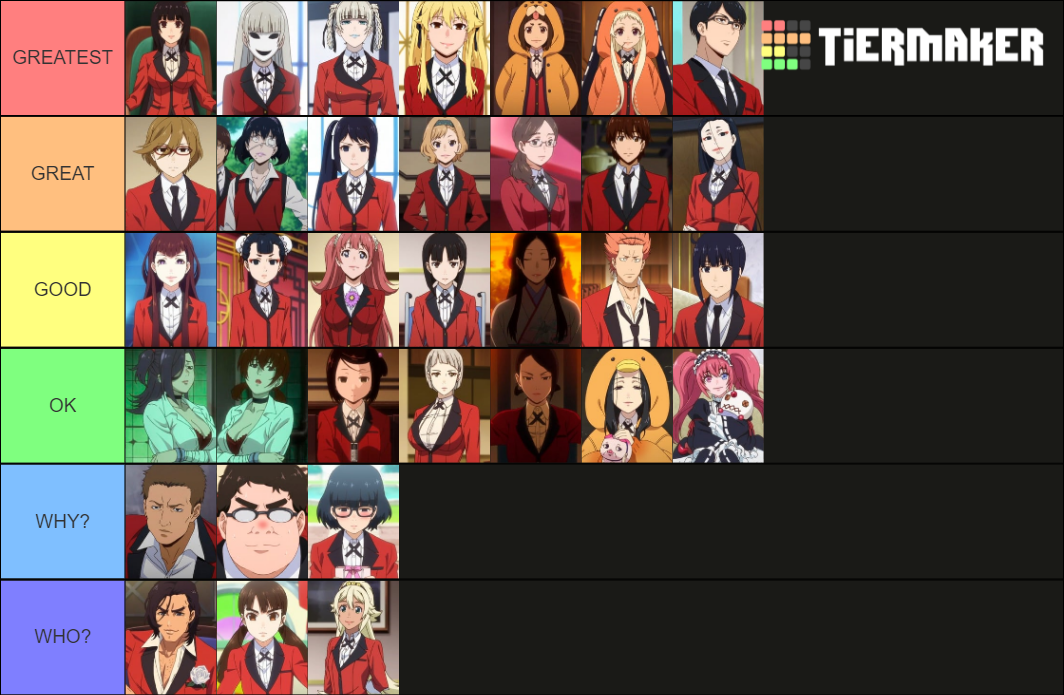 Kakegurui Wallpaper Iphone All Characters A Lot Of Th