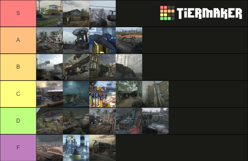 Call of Duty Black Ops Multiplayer Maps Tier List (Community Rankings ...